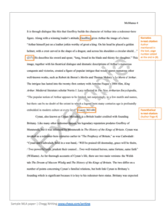 MLA sample paper with formatting tips - Chegg Writing
