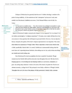 Chicago Style Sample Paper | Chegg Writing