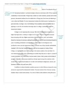 Harvard Referencing Sample Paper | Chegg Writing